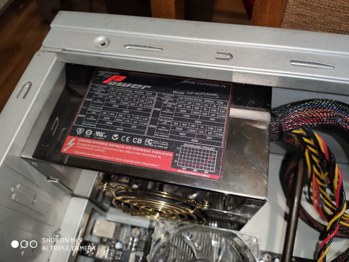 [Sprzedam] RETRO PC - P3 733MHz | P6S5AT | 1GB DDR | X1950GT