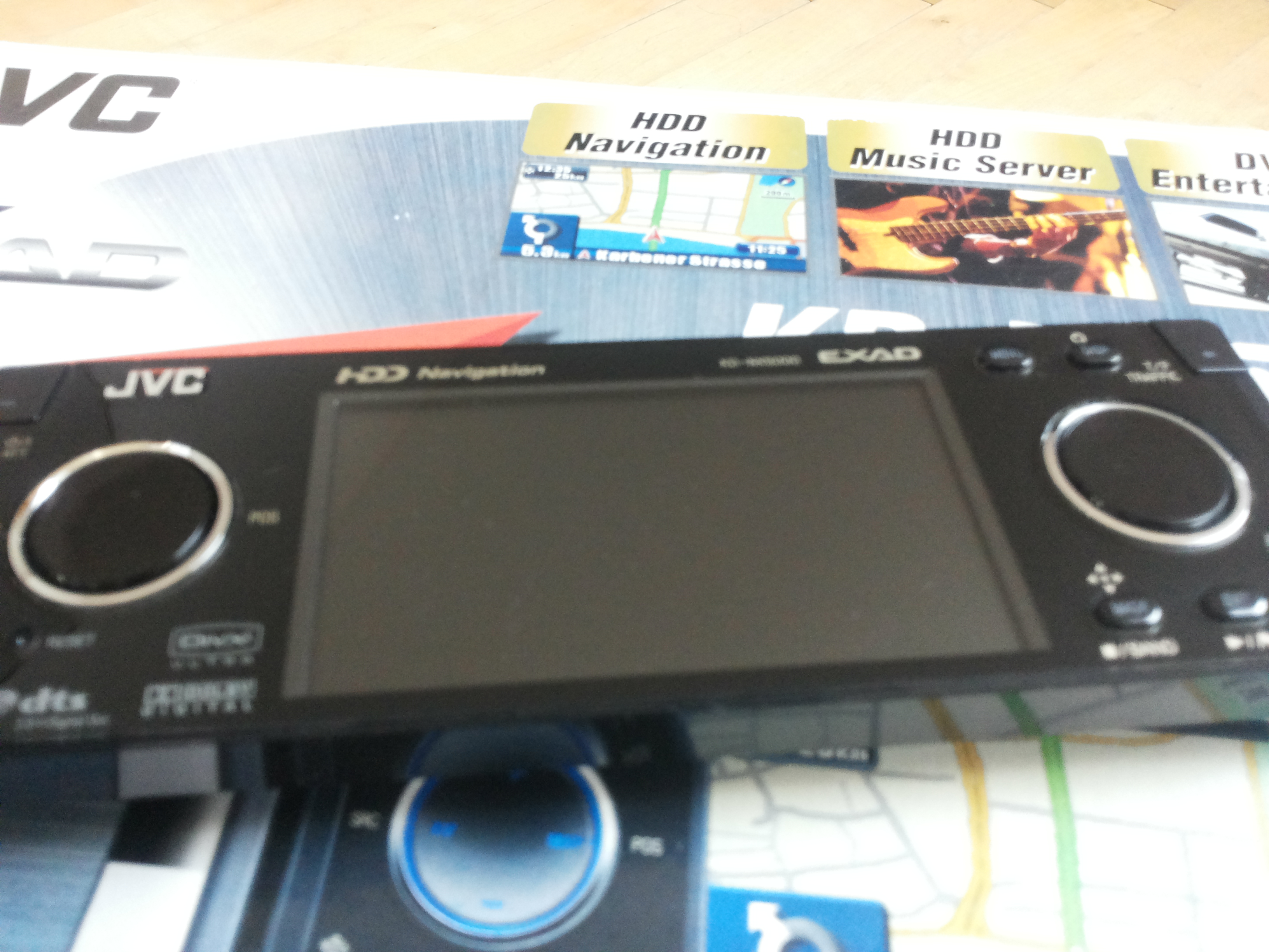 [Sprzedam] radio JVC KD-NX5000 unikat - elektroda.pl