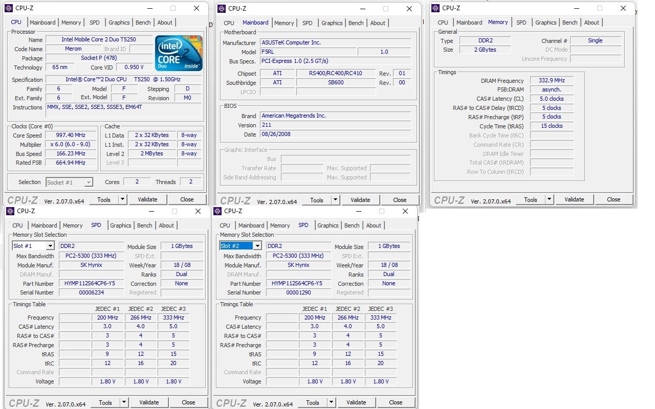 [Rozwiązano] Jakie maksymalne CPU i RAM można zainstalować w Asus F5RL ...