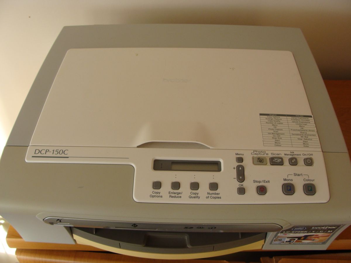 [Sprzedam] Drukarka Brother DCP-150C za 120 zł (do negocjacji) + zdjęcia