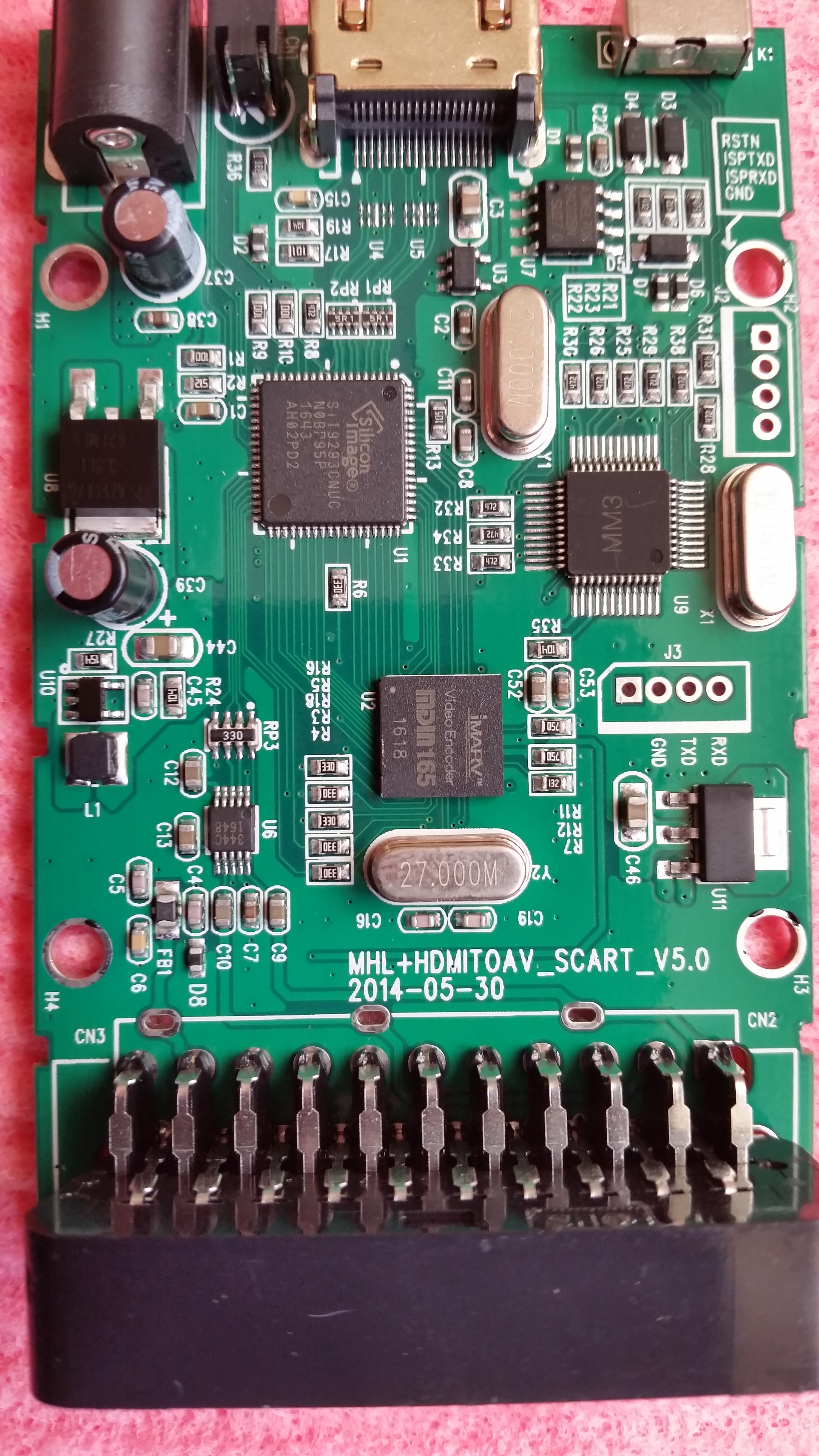 Konwerter HDMI-SCART z Aliexpress nie przesyła RGB na TV Philips 36PW9525