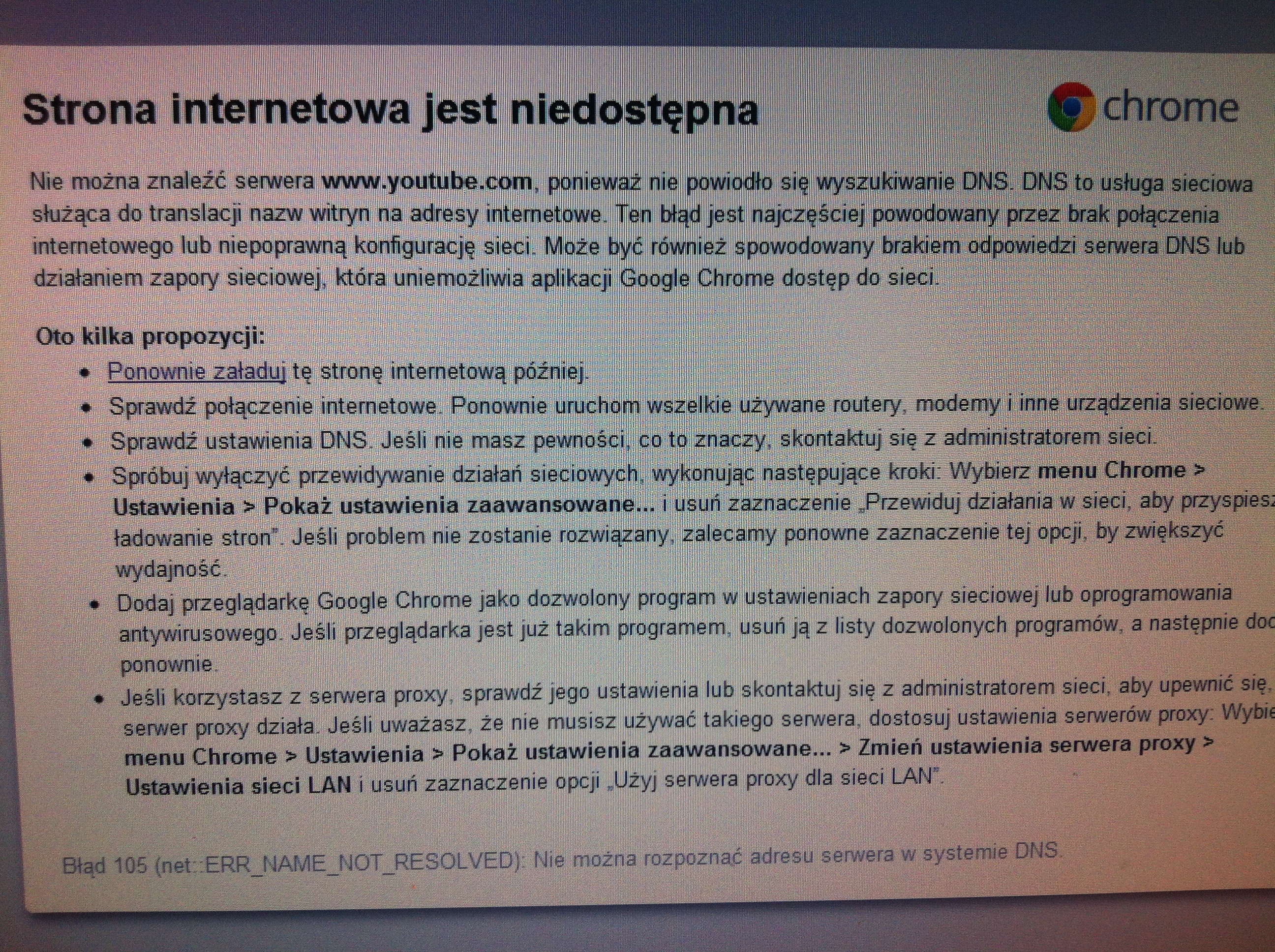 brak internetu w komputerze stacjonarnym przez wi-fi