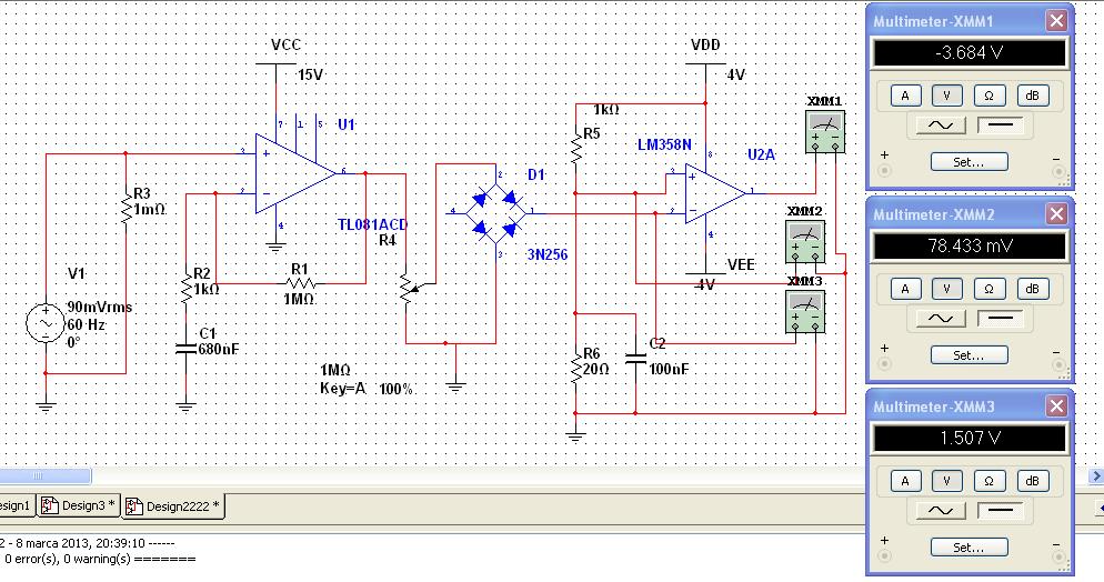 Jak zbudować układ logiczny 0/1 dla sygnału z gitary (0.1V-1V)?