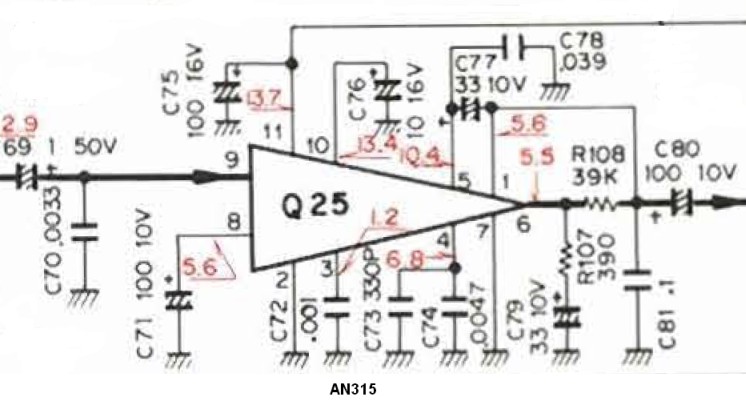 Gdzie znaleźć datasheet AN315 z rozrysowaniem końcówek SIL 11?