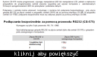 Schemat kabla do centrali Aritech CS575 - komputer, jak podłączyć?