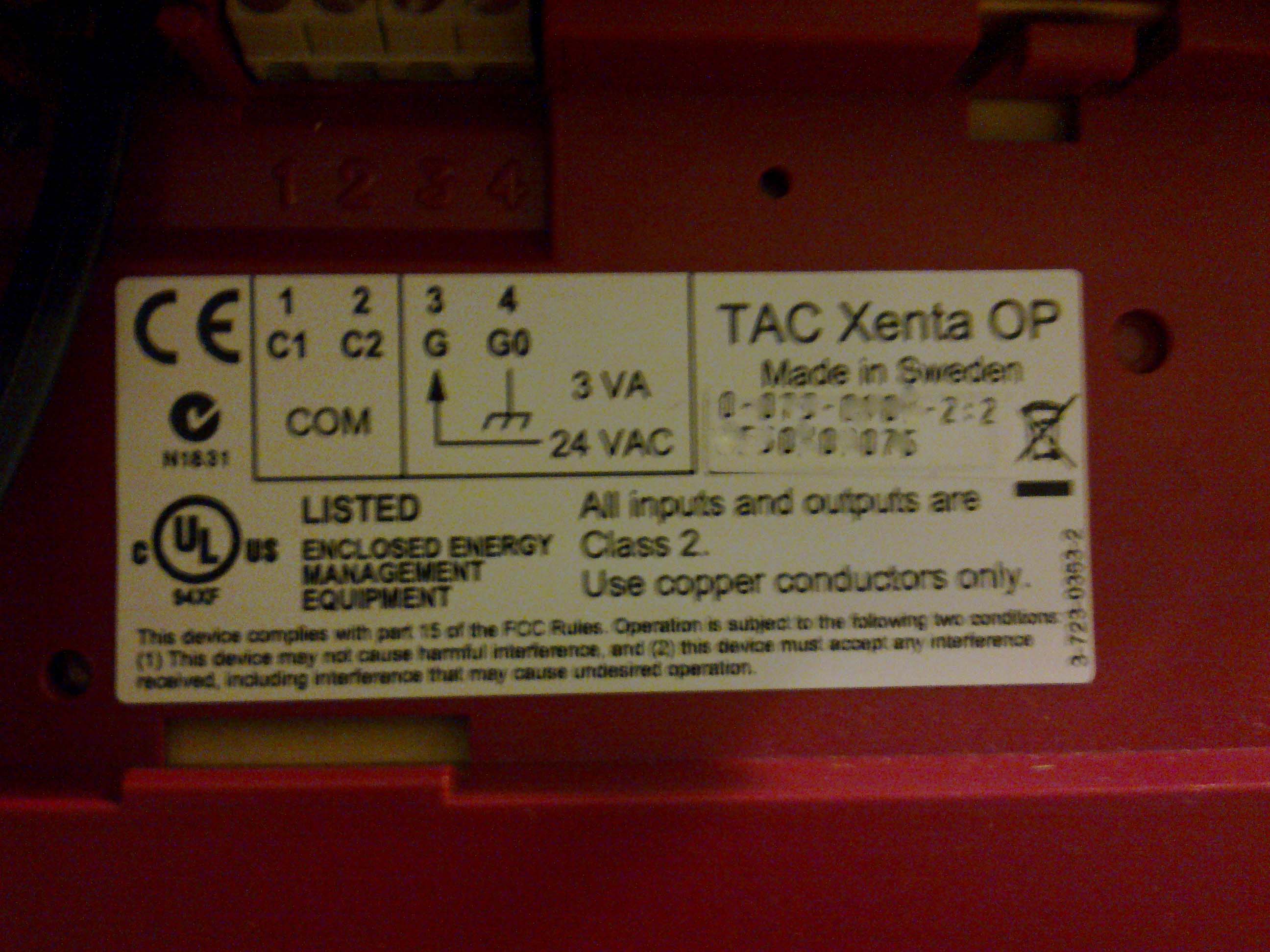[Sprzedam] Panele operatorskie TAC Xenta OP - elektroda.pl