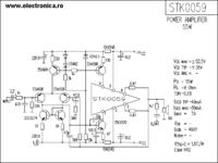 Sanyo Epxert 1631 - schemat wzmacniacza, problem z STK i bezpiecznikiem