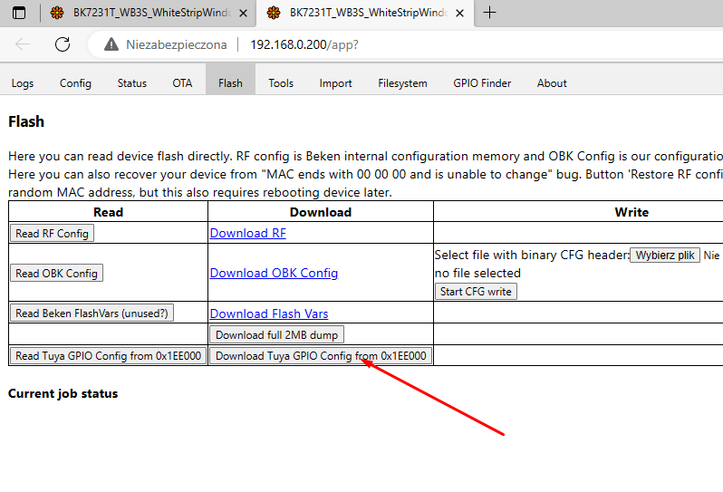 Tuya-Cloudcutter devices list - tuya-convert for BK7231 - page with all profiles, supported devices