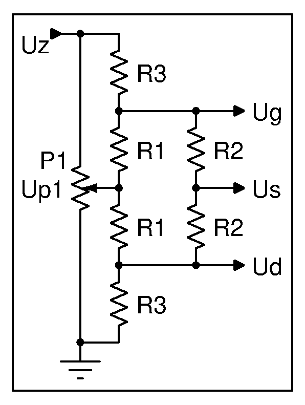 Komparator okienkowy załączający przekaźnik w oknie - 2