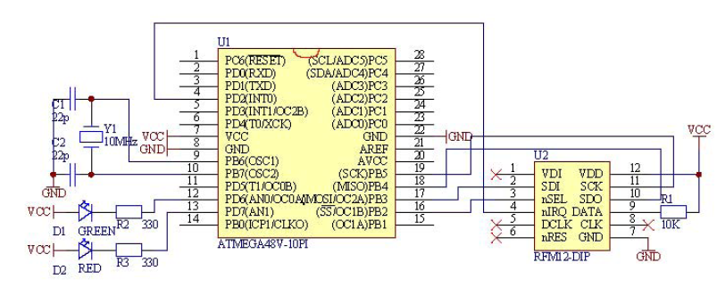 [Atmega ?][Rfm12b]komunikacja pomiędzy dwoma układami atmela przez rfm12b