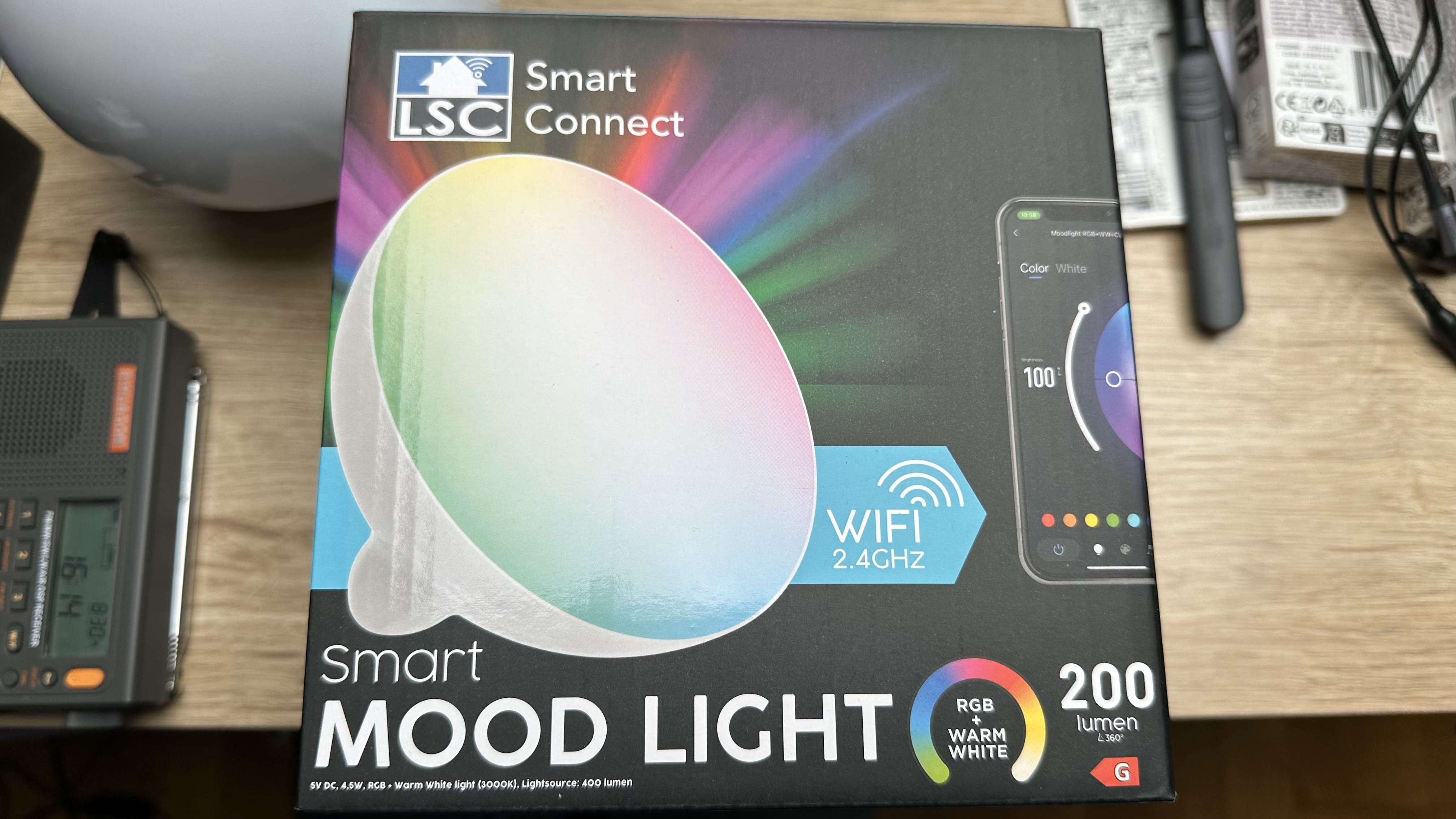 [BK7231N] Nowa inteligentna lampka nastrojowa LSC 3204432