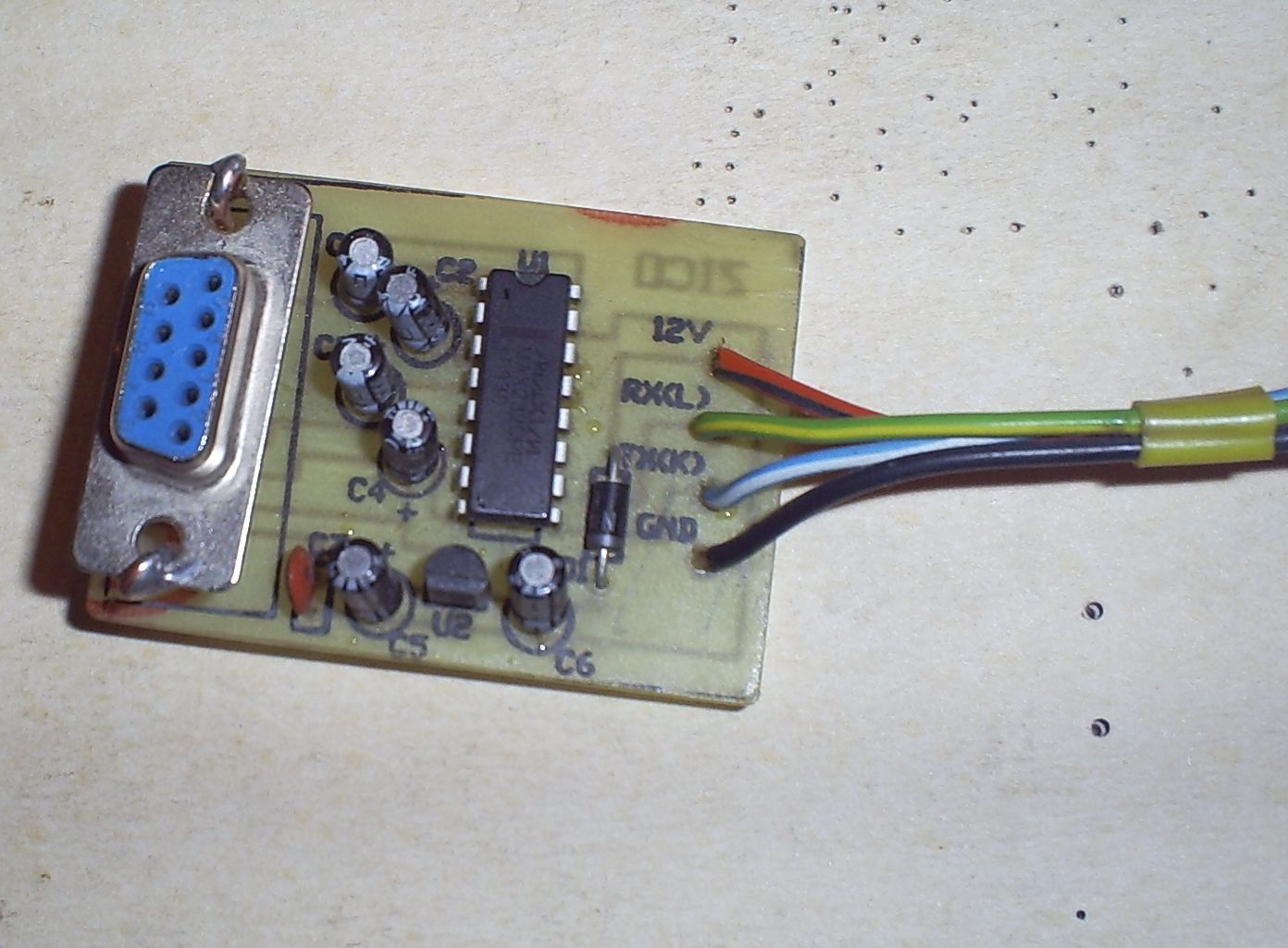 Jak podłączyć interfejs RS232 do wariatora Stagg TAP-01? Kolory kabli
