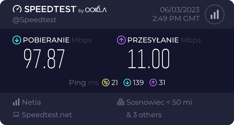 OBS Studio niska przepustowość przy zwiększonym internecie, router ...