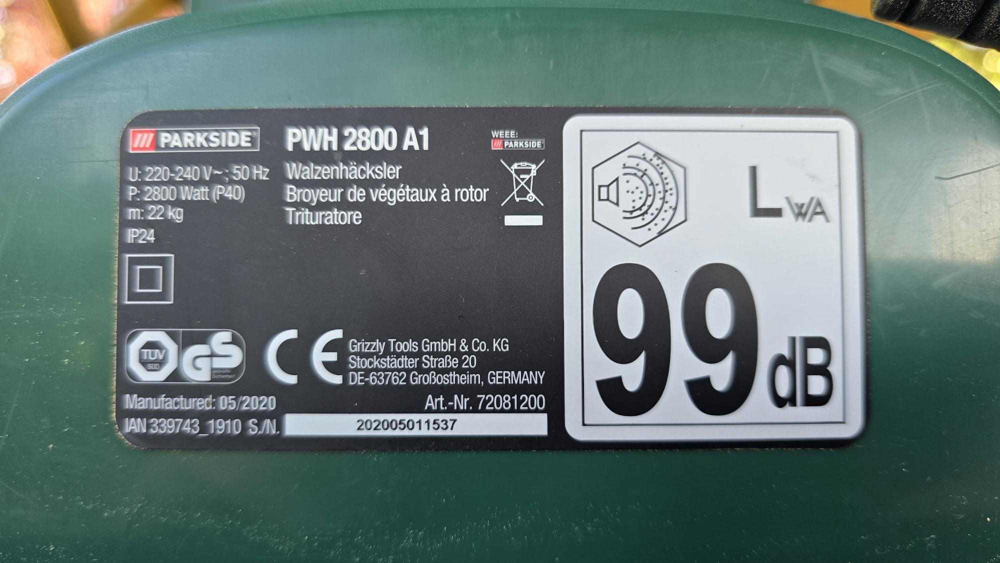 [Rozwiązano] Parkside PWH 2800 A1 – diagnostyka i rola płyty sterującej ...