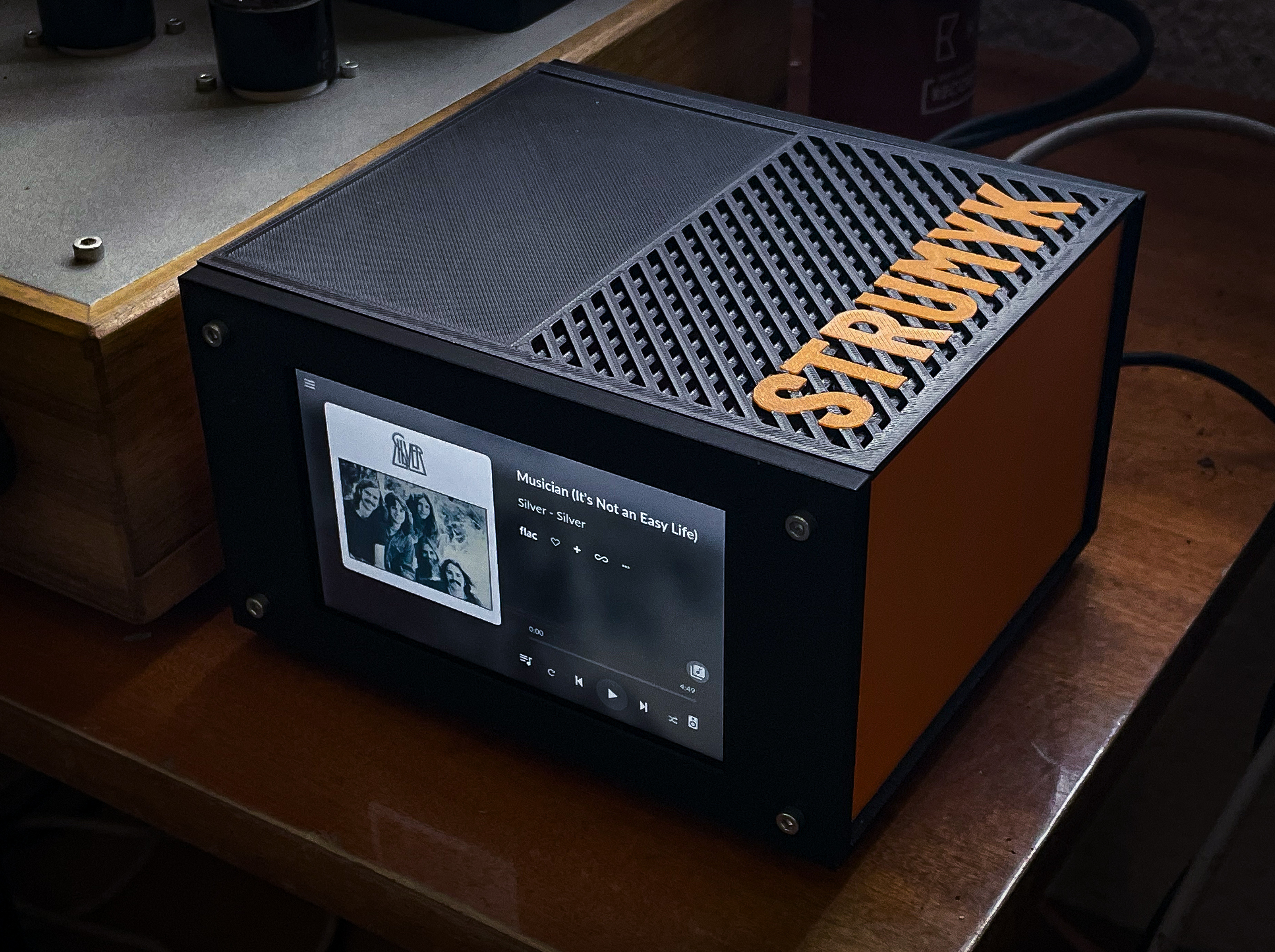 STRUMYK – Hi-Fi streamer na Raspberry Pi 4 + IQaudIO DAC Pro