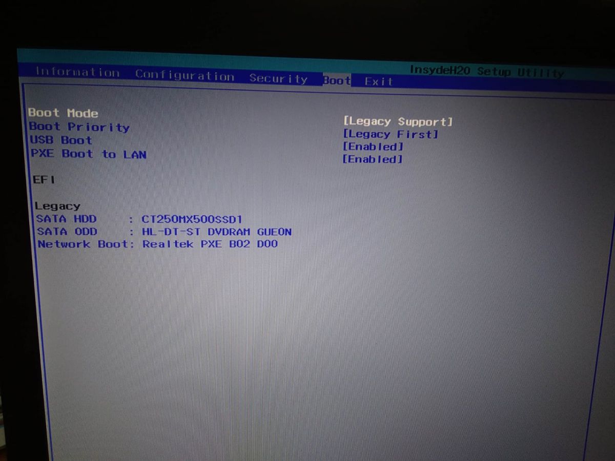 Lenovo B70-80 nie wykrywa bootowalnego pendrive z Windows 10