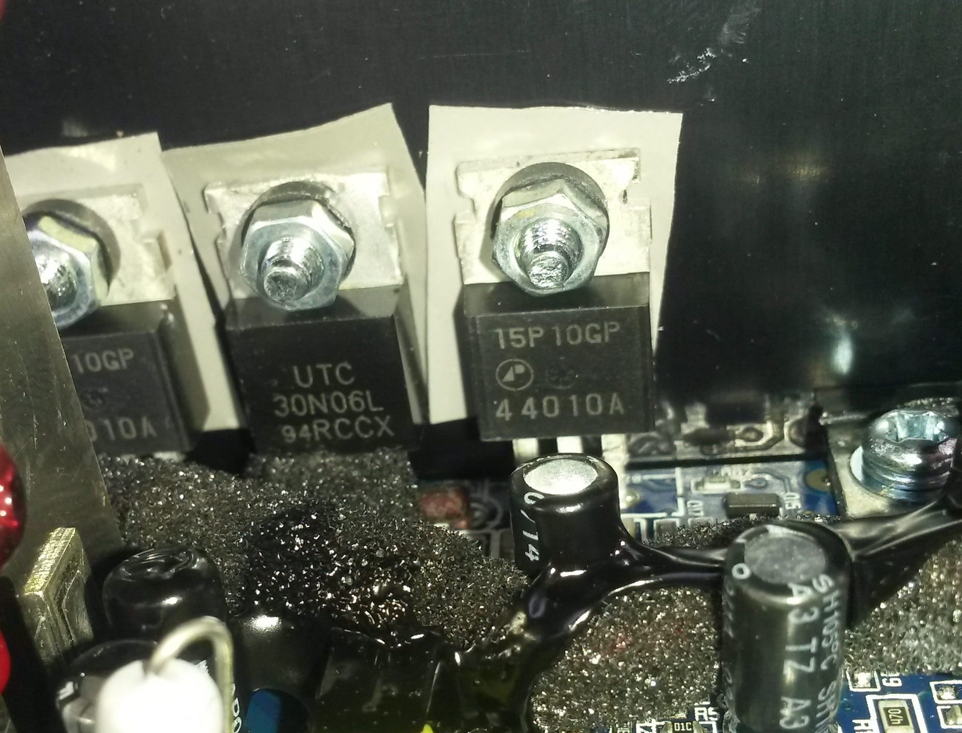 Logitech z623 thx - Jak znaleźć zamiennik tranzystora UTC 30N06L?