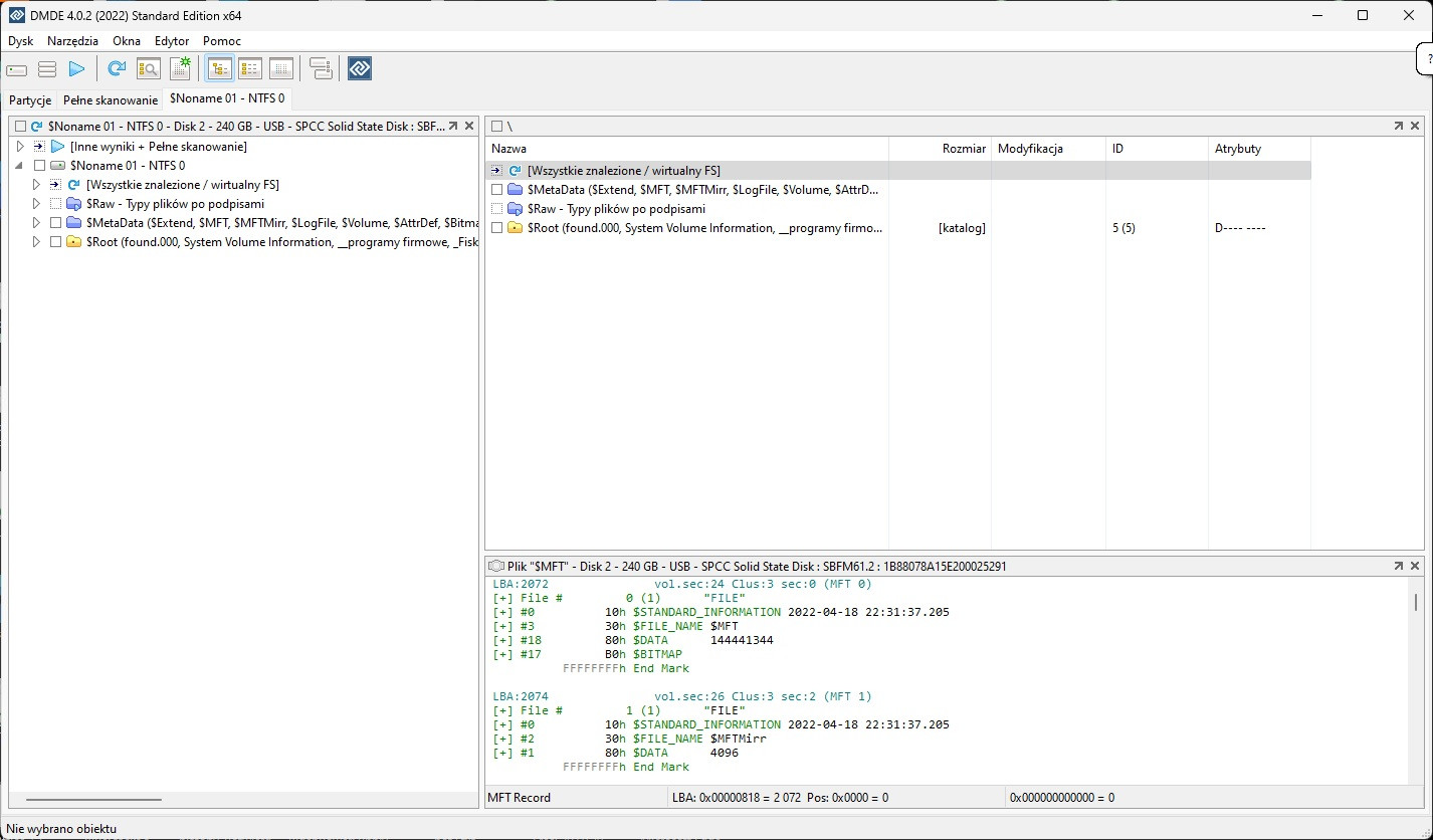 Dysk Hitachi HUS724030ALE641 zniknął w systemie - jak przywrócić dostęp ...