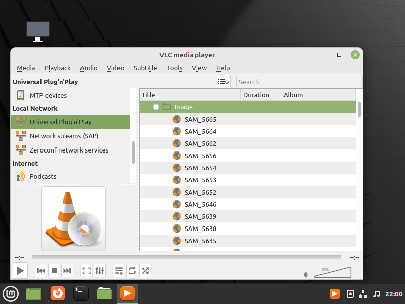 Aparat foto z WIFI. Nie potrafie przesłać zdjęć do PC z Linuxem Mint ...