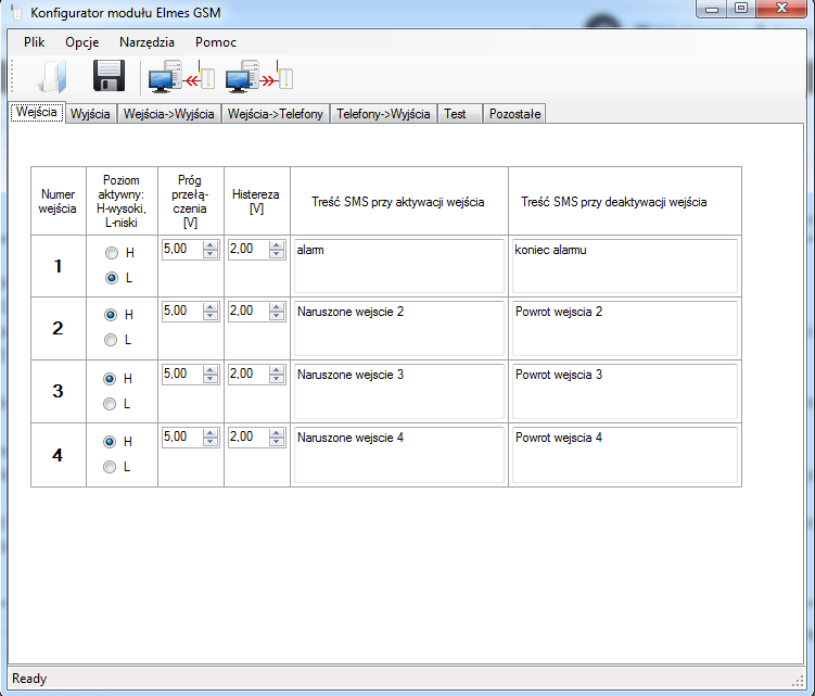 Połączenie centrali Prosys 128 i moduł Elmes GSM2 - elektroda.pl