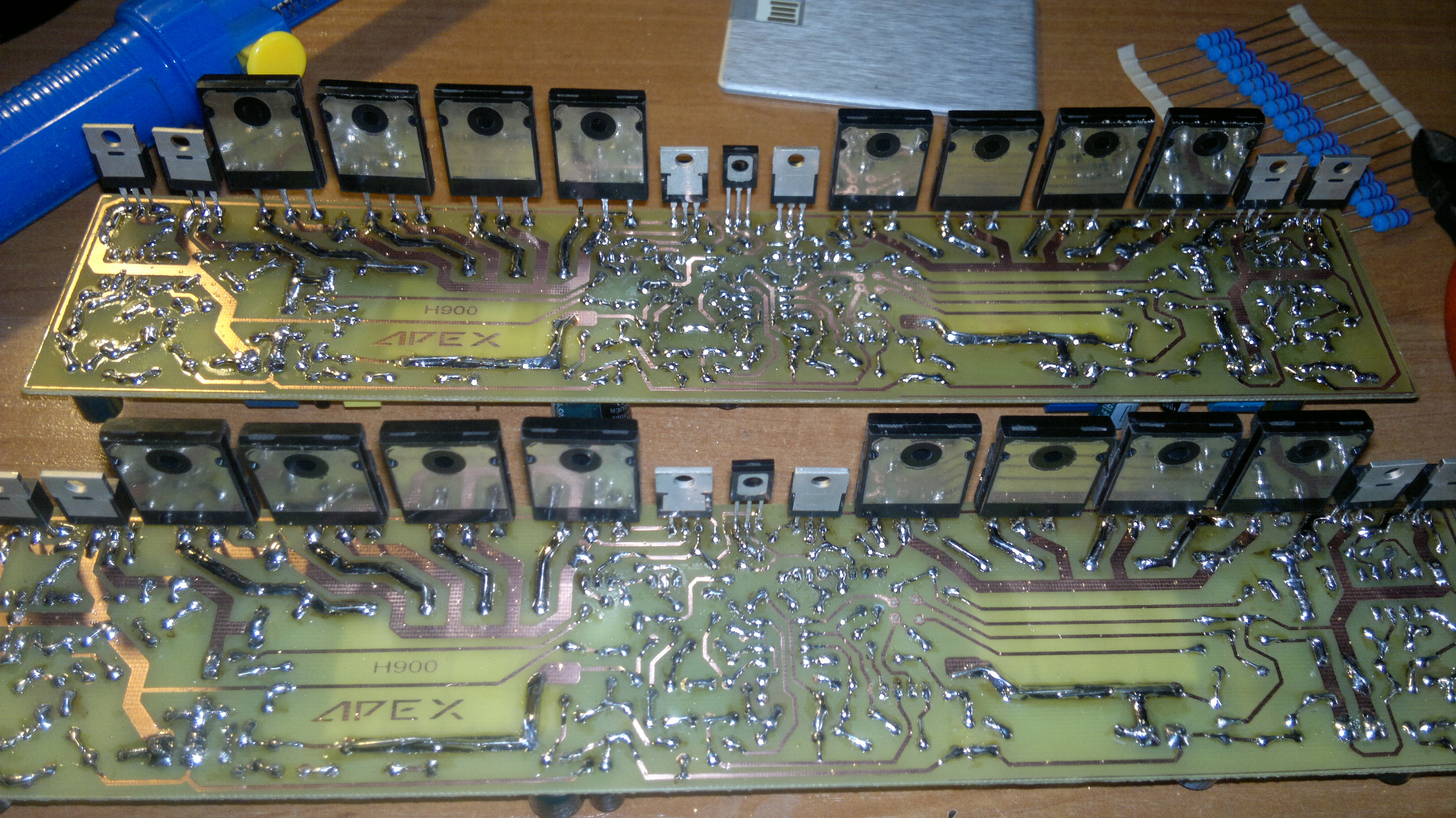 Wzmacniacz APEX H900 klasa H - opinie i porady dotyczące projektu - 3