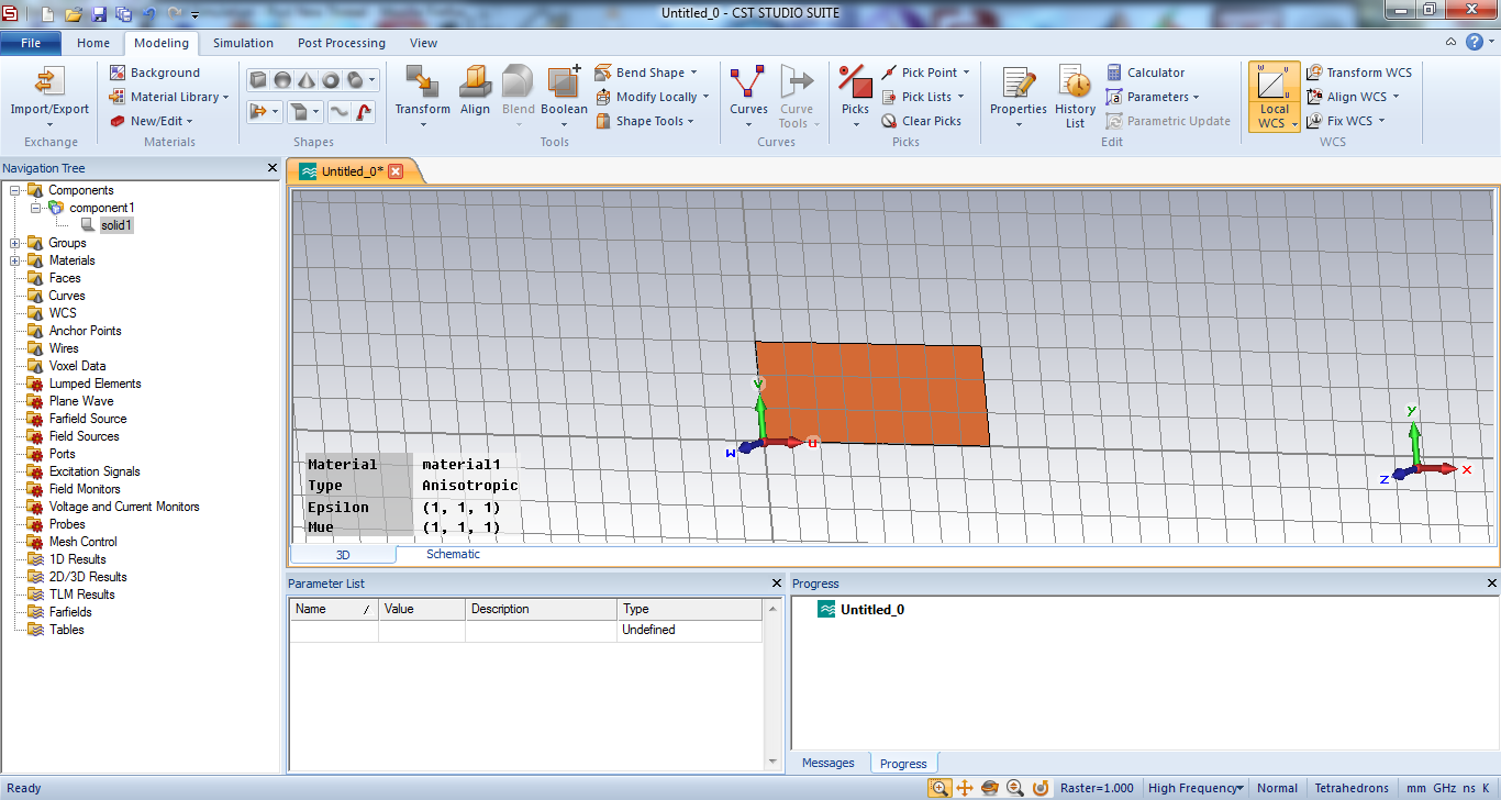 [SOLVED] - Problem with Plasmonic Waveguide in CST | Forum for Electronics