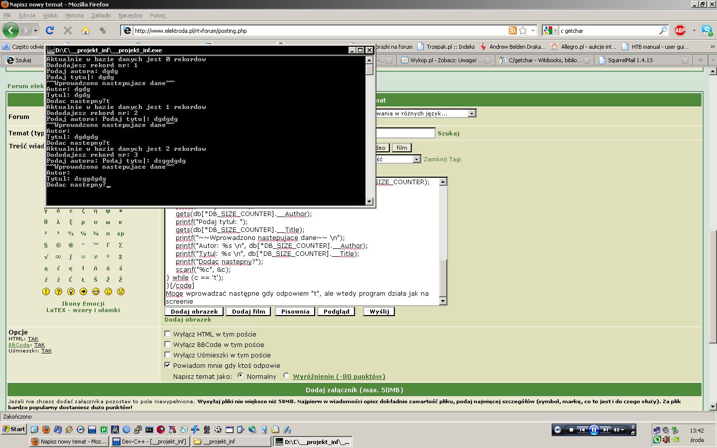 [C] Jak poprawnie wczytywać dane do rekordów w pętli w C?