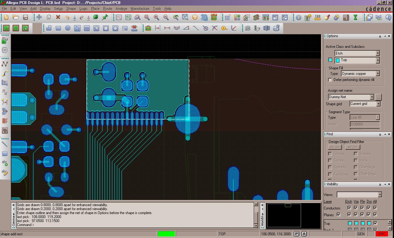 [Cadence - Allegro PCB design] Cadence Allegro PCB: Jak podświetlić neta