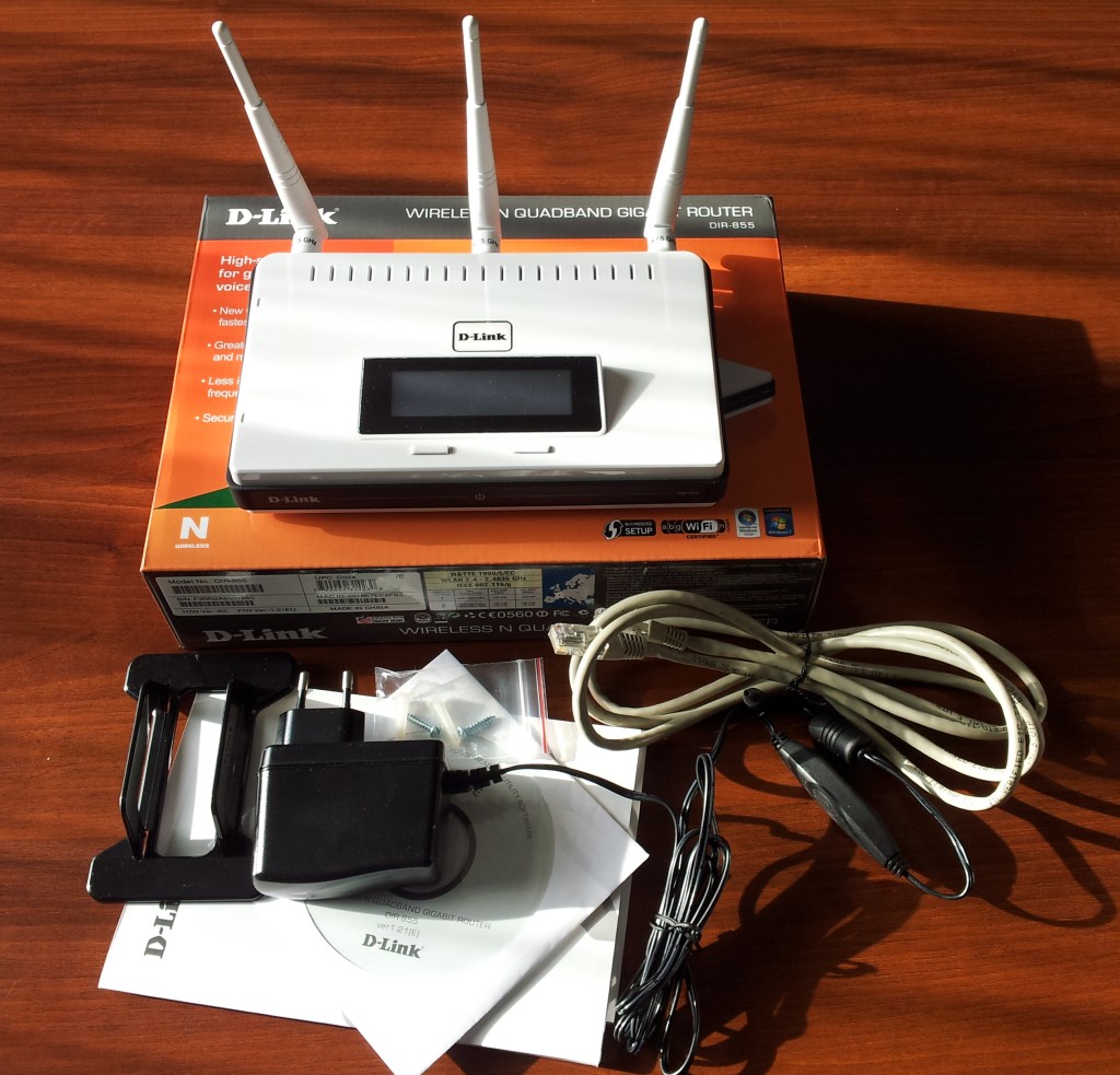 [Sprzedam] Router D-link DIR-855 600Mb/s USB WiFi LED 1xUSB 4xGB LAN ...