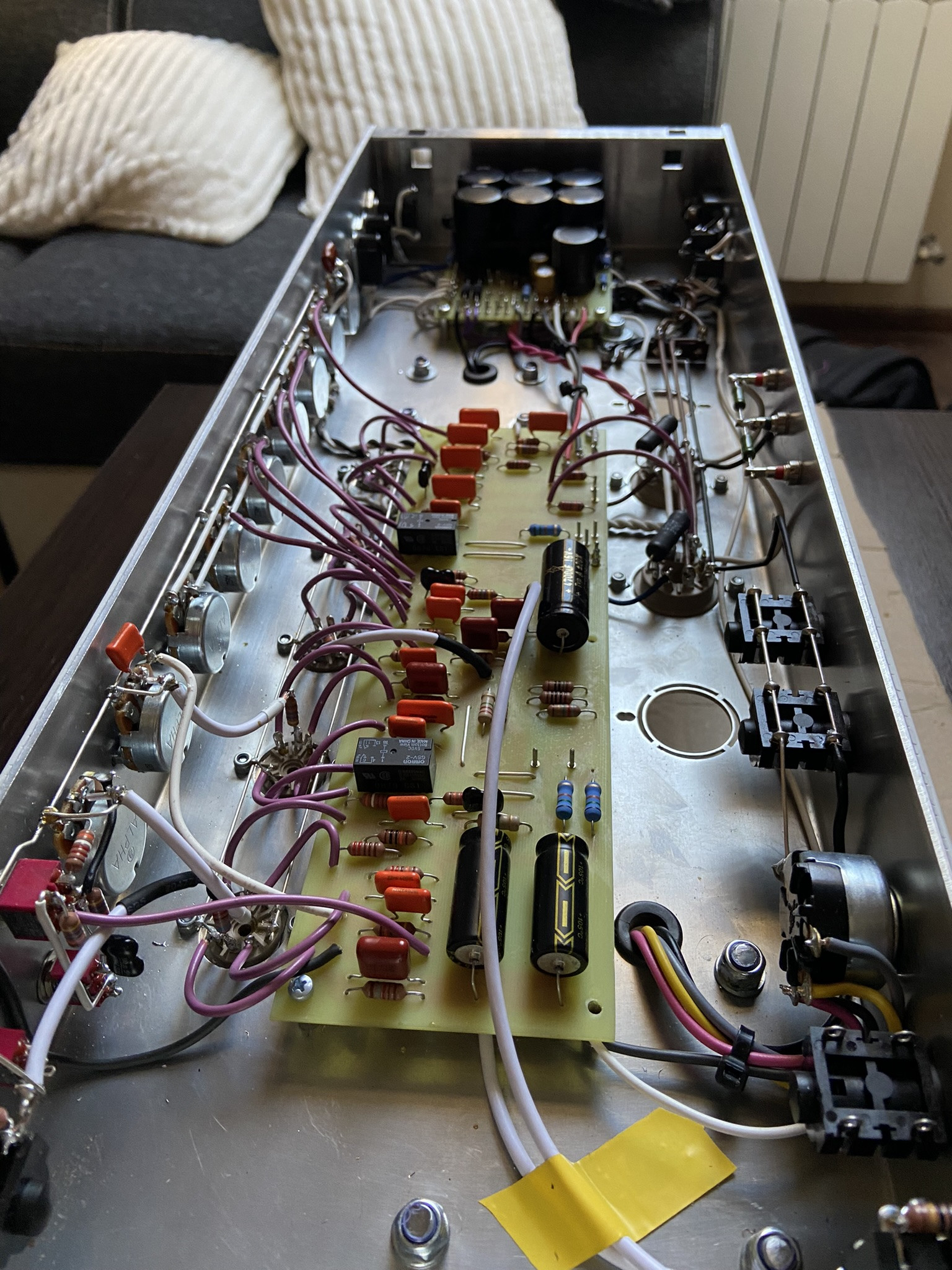 [DIY] SLO50 - szum i trzaski po 20-30 min grania, sprawdzone lampy i ...