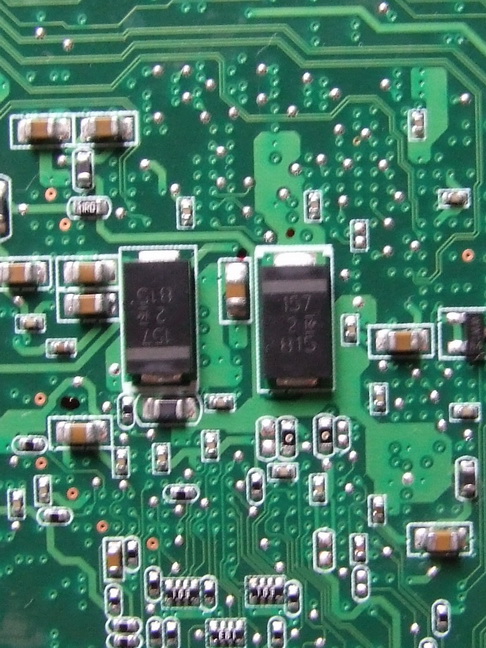 Rozszyfrowanie oznaczeń SMD: 157, 2K, 815 - rezystory?