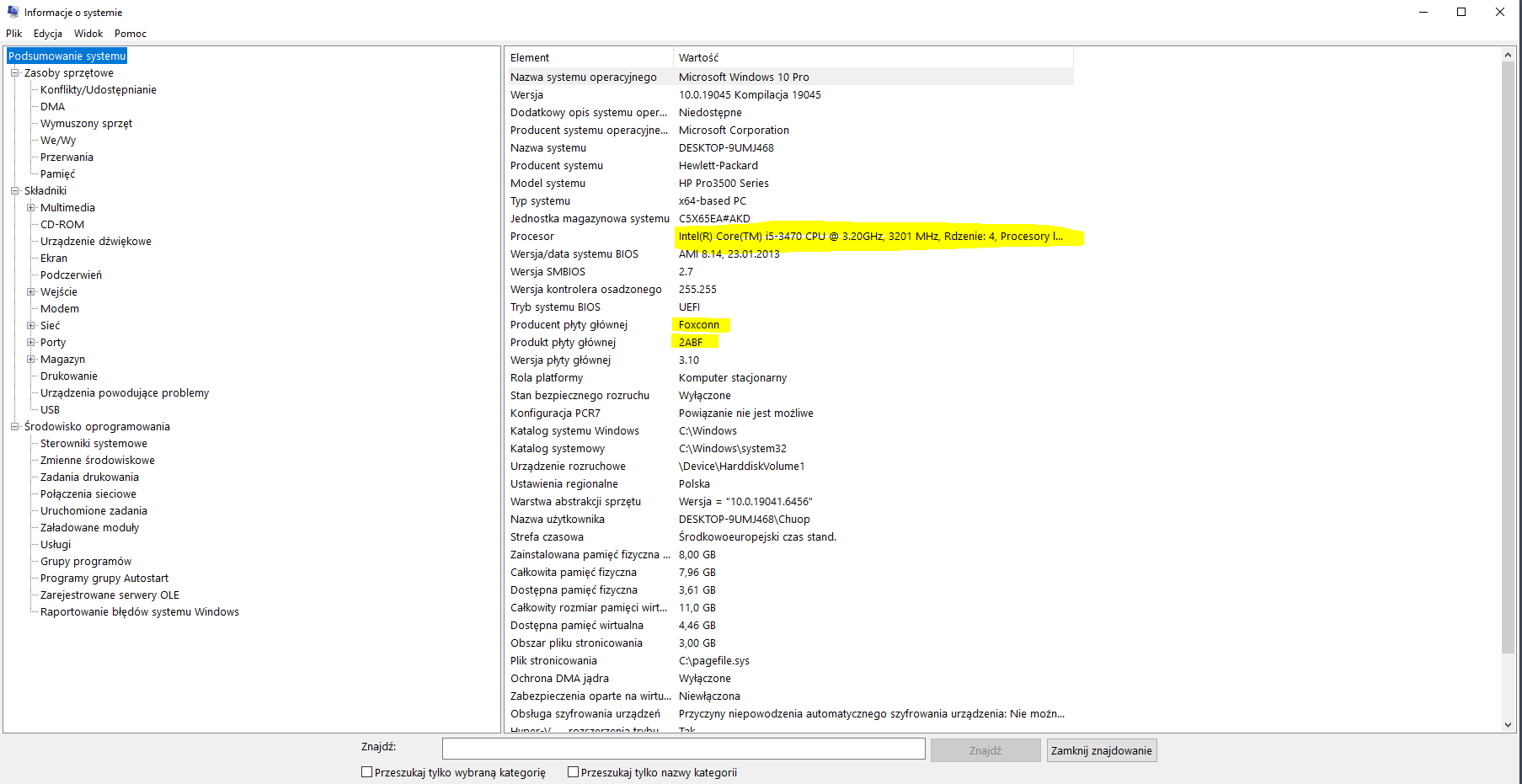 Jaka używana pamięć RAM 8 GB będzie kompatybilna z moją płytą główną ...