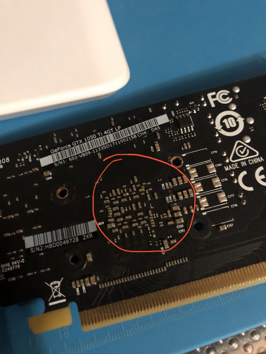 [Rozwiązano] Zwarcie na GPU w GTX 1050 Ti MSI Low Profile ...