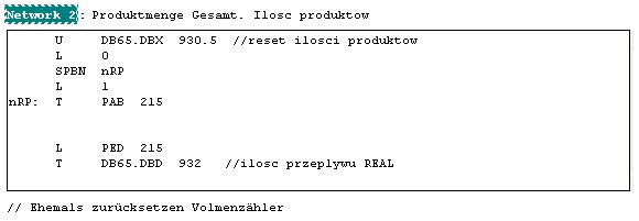 Step7 (STL) - Gdzie jest używany adres PQB 215 w konfiguracji hardware?