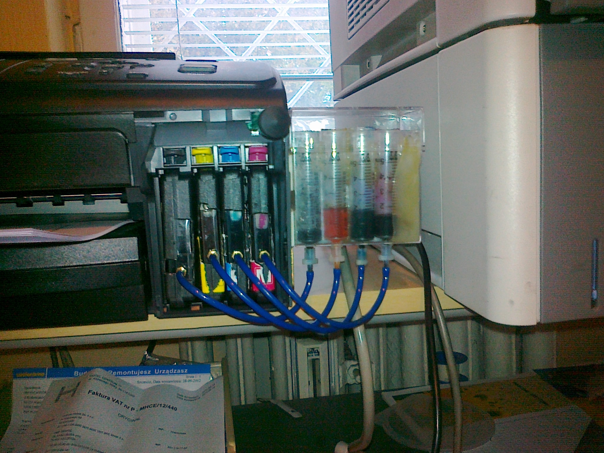 Jak uzupełnić tusz w Brother DCP-J125 z zamiennikiem Active Jet?