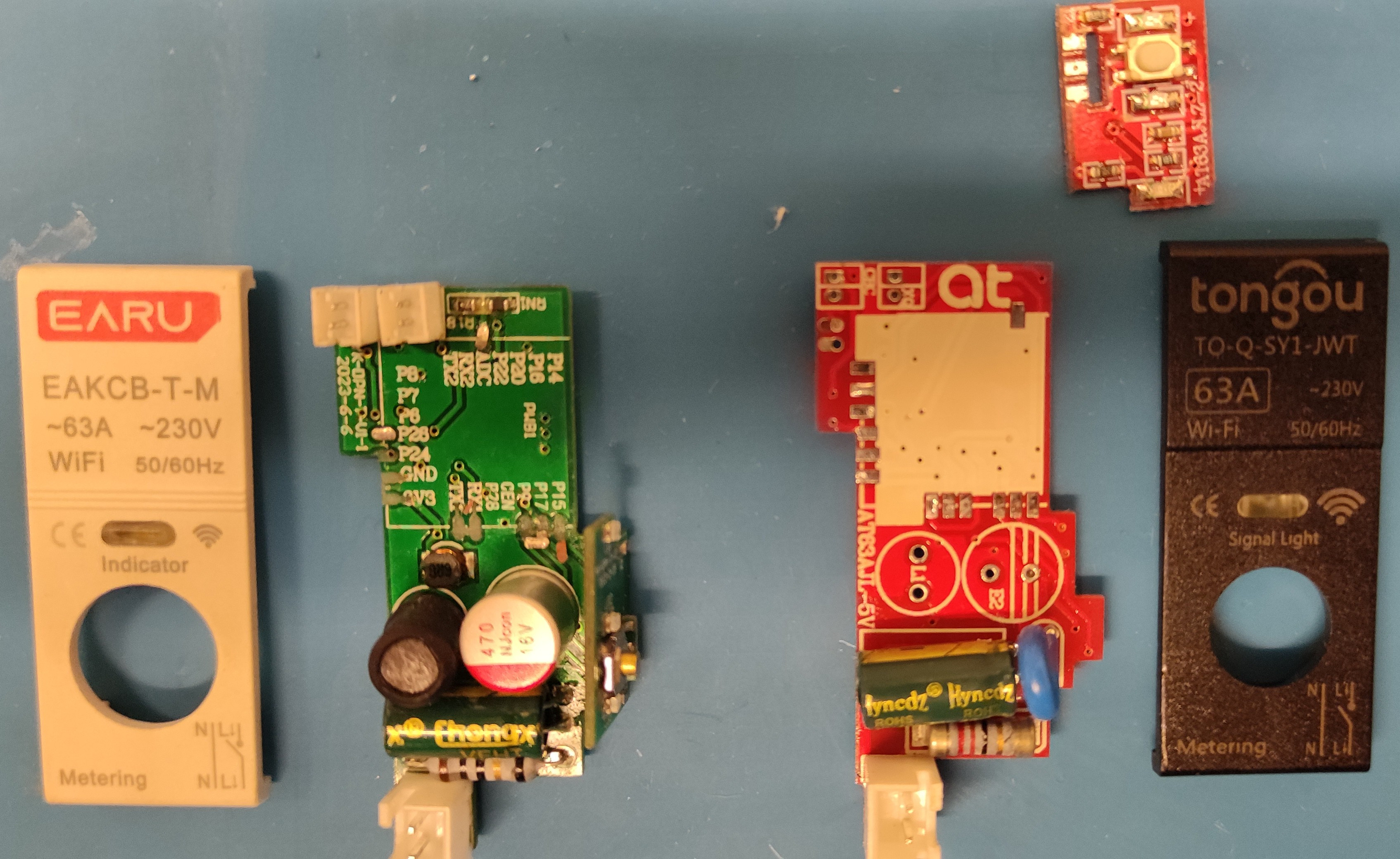 Przeszczep CBU na ESP8685-WROOM-06-H4 w Tongou Din Rail Switch TO-Q-SY1 ...