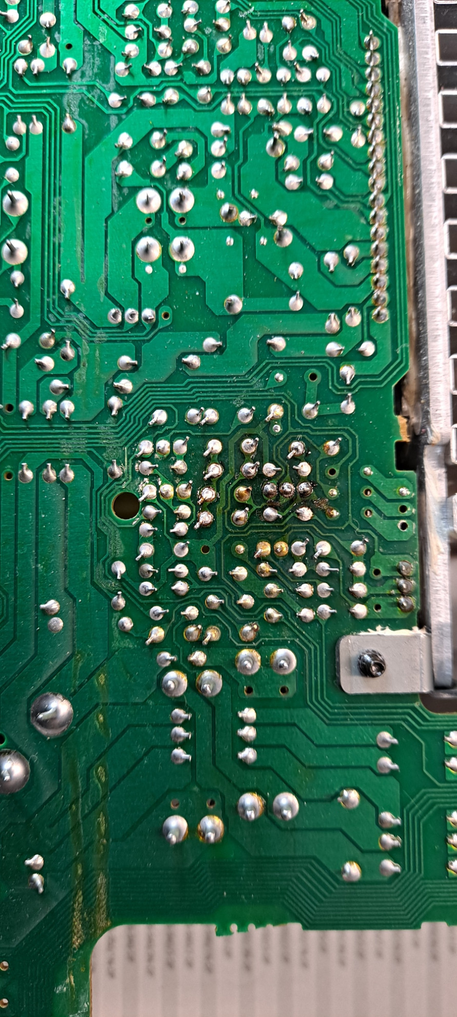 [Rozwiązano] Naprawa wyświetlacza VFD w amplitunerze Technics SA-R330 ...