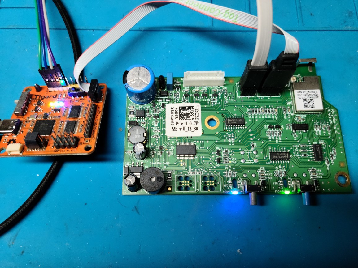 Genie 1155 iDCM board: Marvell MW300 WiFi module reprogramming and ...