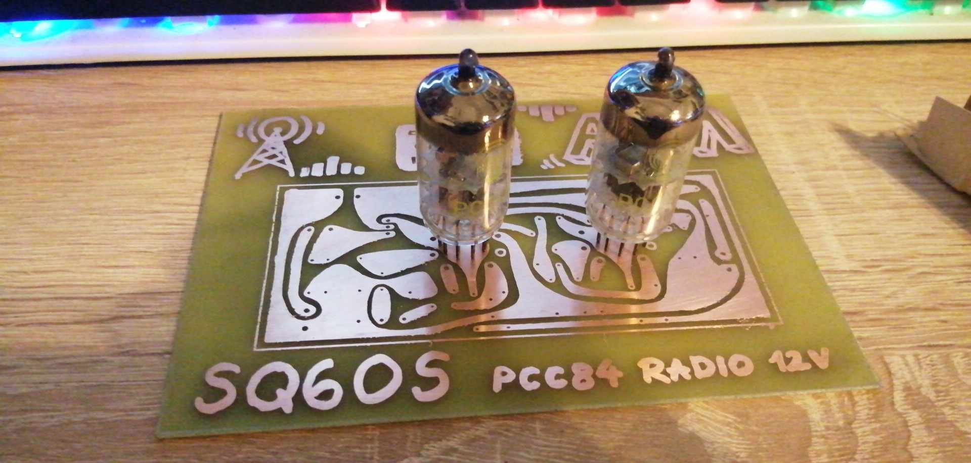 Radioodbiornik na lampach PCC84 - 4 - elektroda.pl