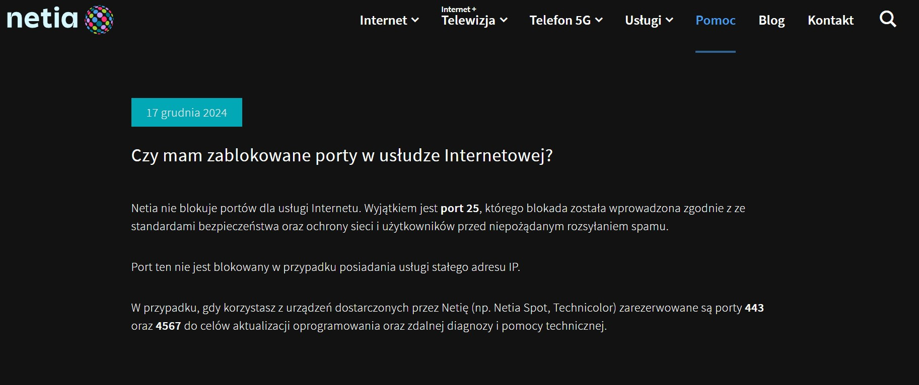 Dostawcy internetu z dynamicznym, publicznym IP bez CGNAT - alternatywy ...