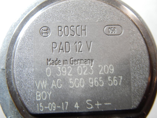 Pompka BOSCH PAD 12 V nr 0 392 023 209 - funkcja PIN-S, jak uruchomić?