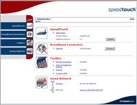 Thomson ST546 - przekierowanie portu 80 do serwera, firmware