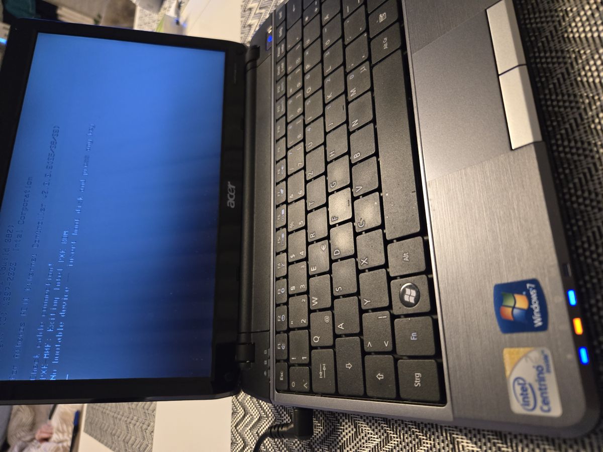 [Rozwiązano] Acer Aspire 1810T - komunikat przy uruchamianiu, jak naprawić?