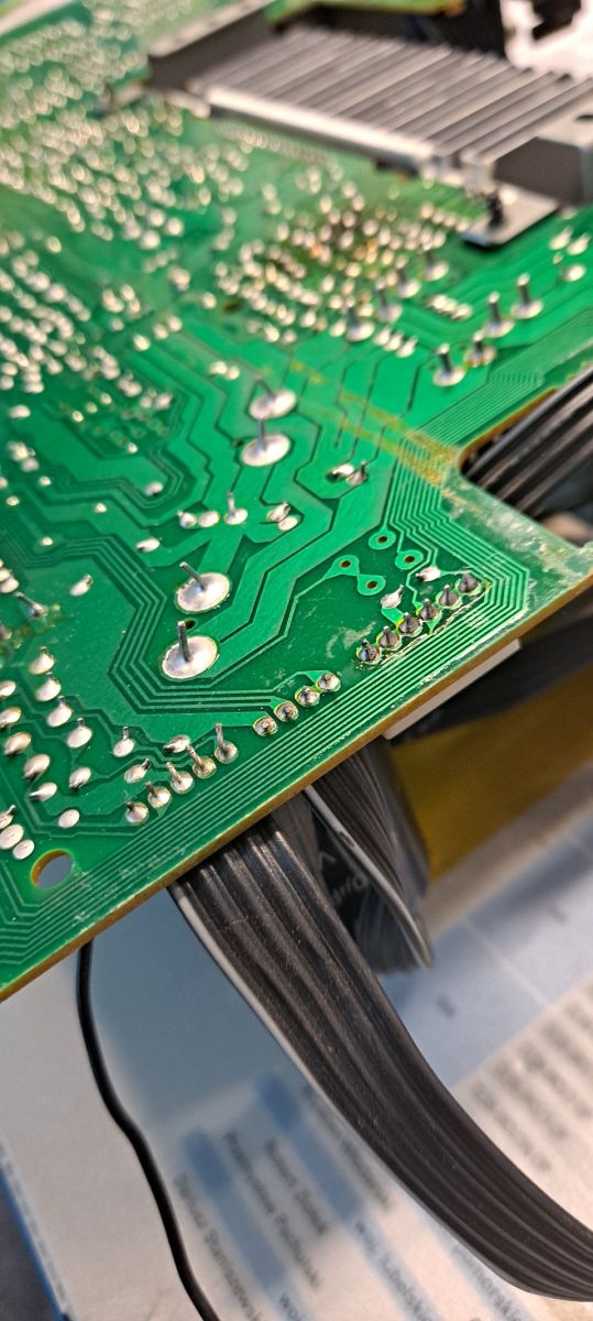 [Rozwiązano] Naprawa wyświetlacza VFD w amplitunerze Technics SA-R330 ...