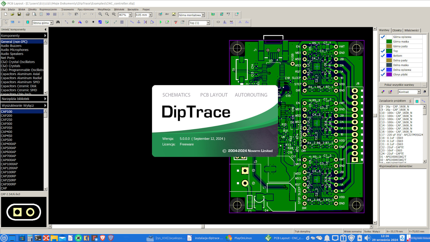 DipTrace 5 - kolejna wersja programu do projektowania układów ...