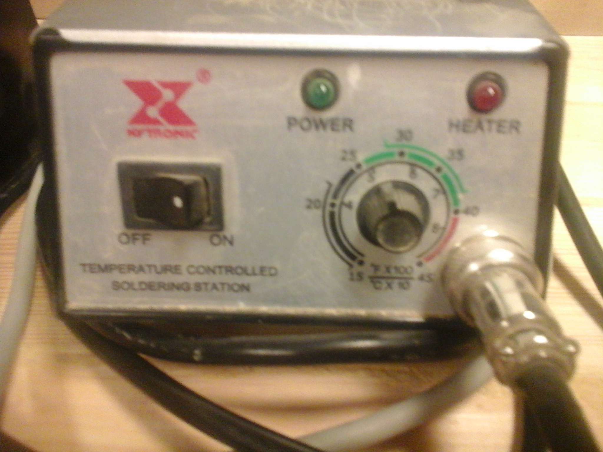 [Sprzedam] Stacja lutownicza Xytronik XY168-3C 60W 450*C + groty(minifala)