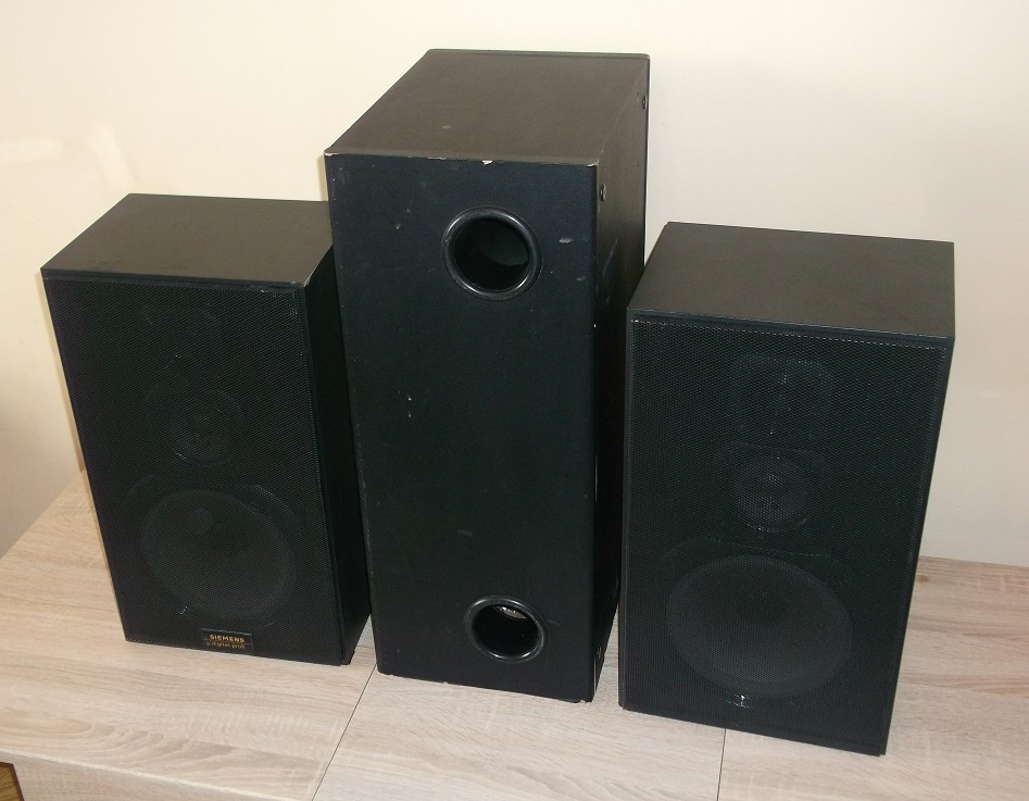 [Sprzedam] Kolumny Siemens RL 200 G4 + Subwoofer Tonsil ZGN 200-8-594