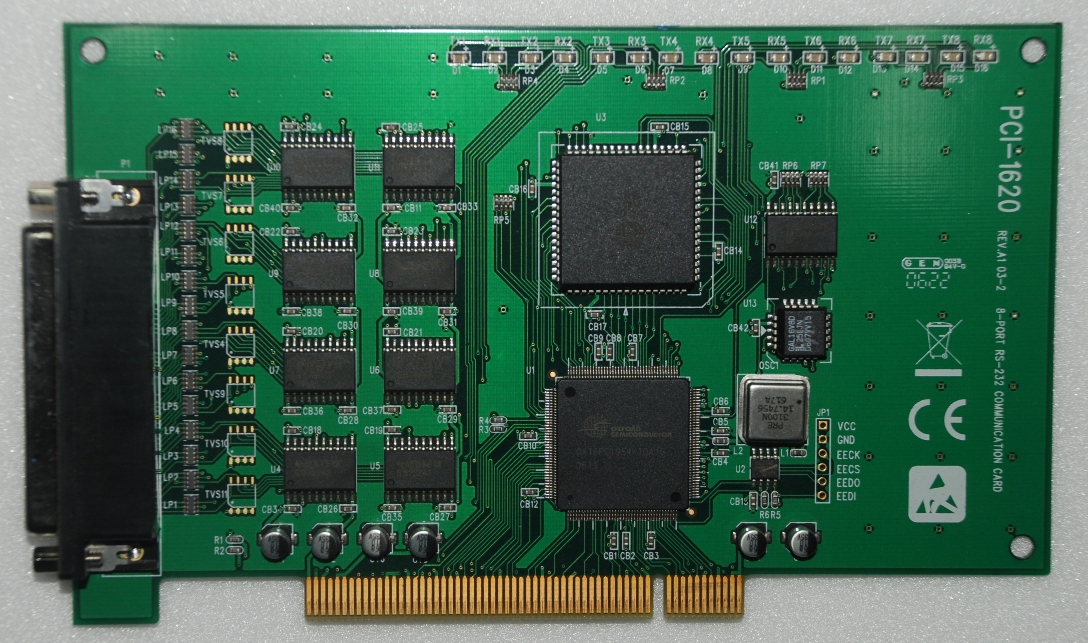 [Sprzedam] Adwantech PCI-1620 8 PORT RS-232 - elektroda.pl