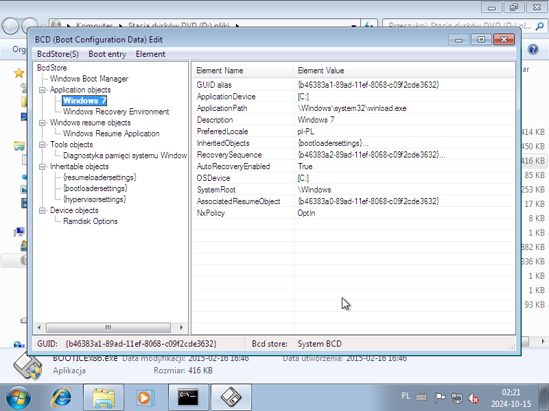 Windows 7 - problemy z przywróceniem Boot Managera
