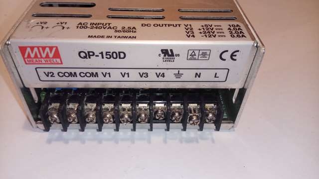 [Sprzedam] Zasilacze MEAN WELL i inne: MWP 606, QP 150D, RS 35 24